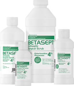 Betasept (chlorhexidine gluconate 4%) | Betadine